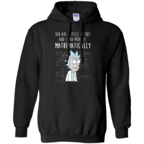 Rick and Morty: Mathematically , I can prove it mathematically t shirt ...