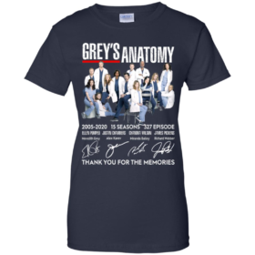 Greys Anatomy Thank You For The Memories Shirt - RobinPlaceFabrics