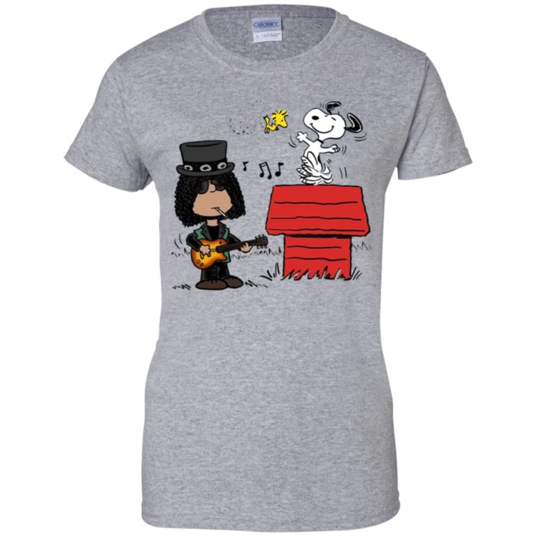 Slash and Snoopy hoodie, t shirt - RobinPlaceFabrics