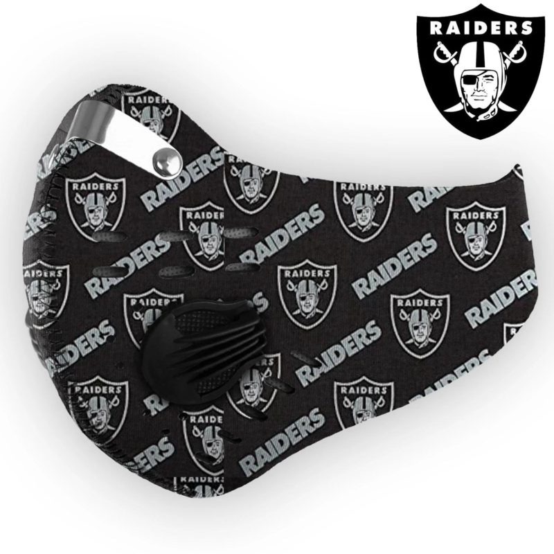 Oakland Raiders Football Face Mask - RobinPlaceFabrics