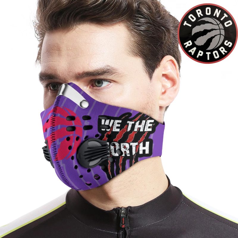 Toronto Raptors We The North Face Mask - RobinPlaceFabrics