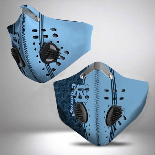 North Carolina Tar Heels N95 Filter Face Mask (sku: ZP-7AC838C5-BC34 ...
