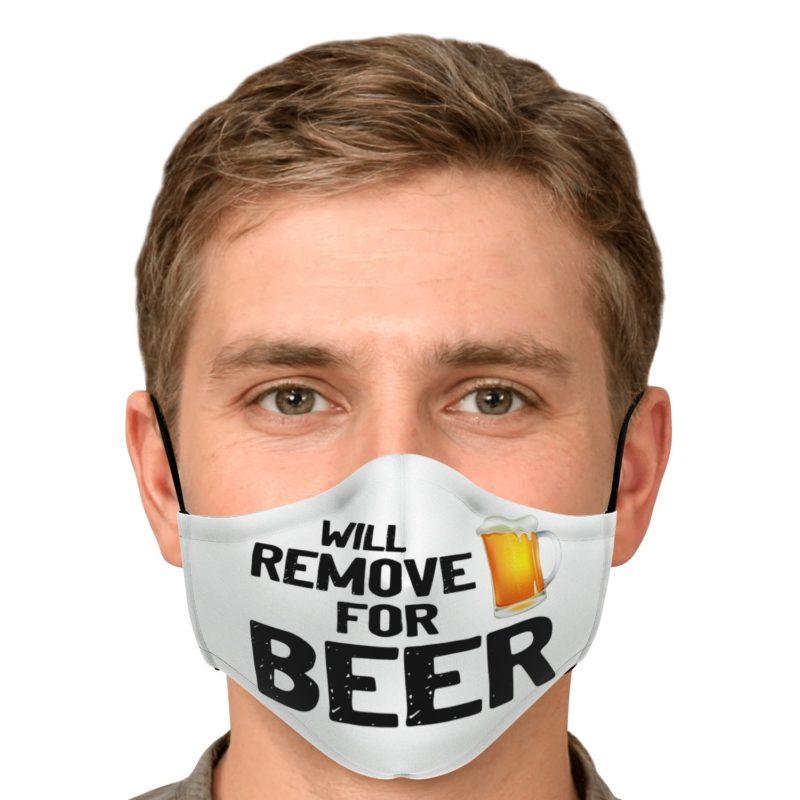Will Remove For Beer Face Mask With PM2.5 Filter - RobinPlaceFabrics