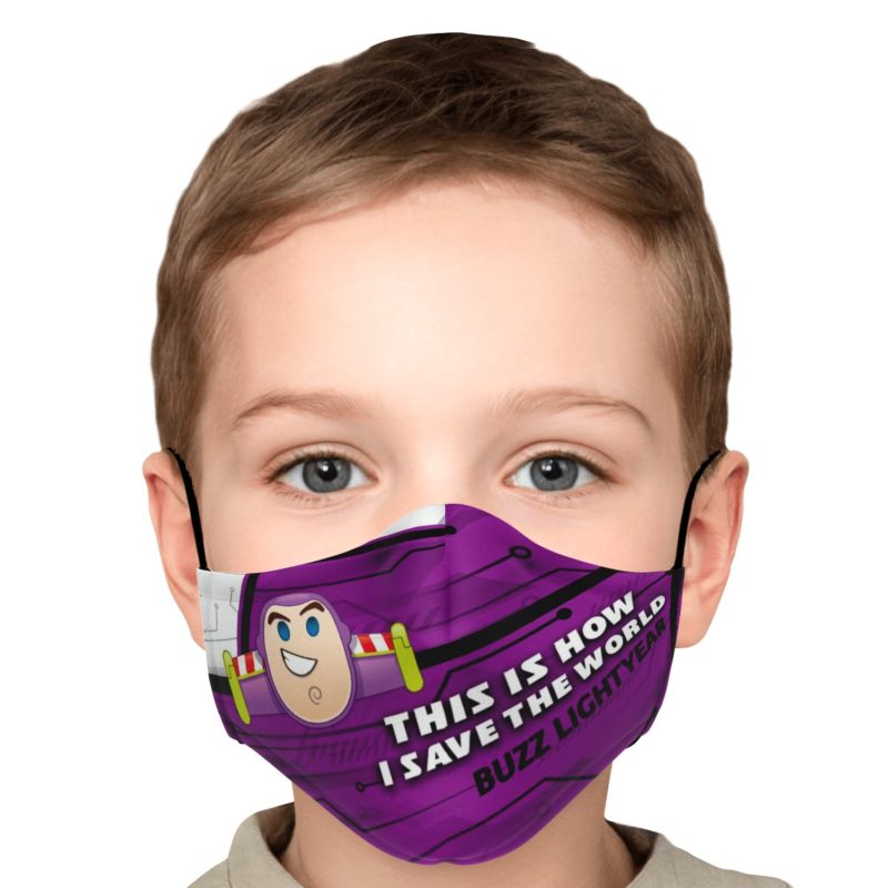 This Is How I Save The World Ten Buzz Lightyear Masks - RobinPlaceFabrics
