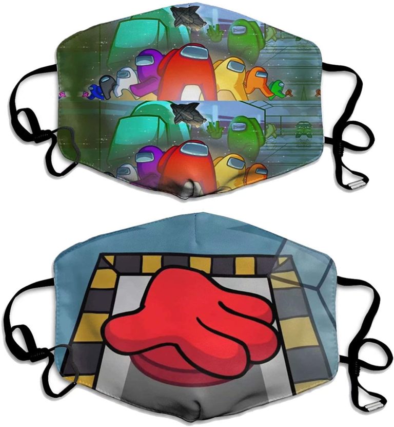 Among Us Character Face Mask With PM2.5 Filter 1702 - RobinPlaceFabrics