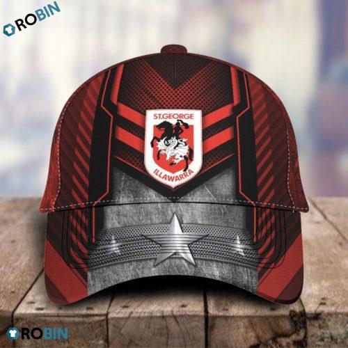 St. George Illawarra Dragons Hat Full Print Hat, Cap ...