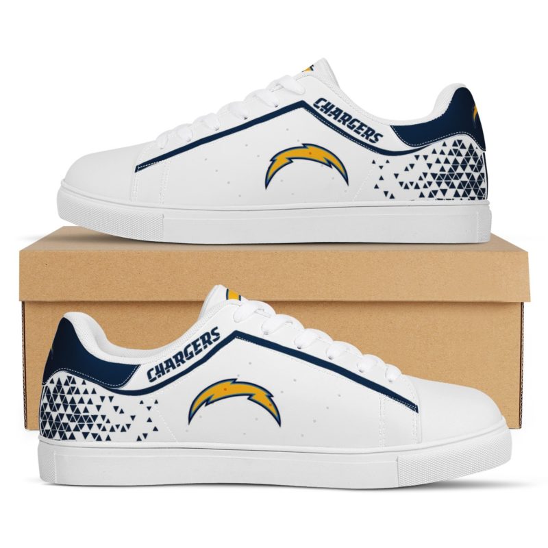 Los Angeles Chargers Football Custom Stan Smith Shoes - RobinPlaceFabrics