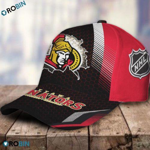 Ottawa Senators All Over Print Caps - RobinPlaceFabrics