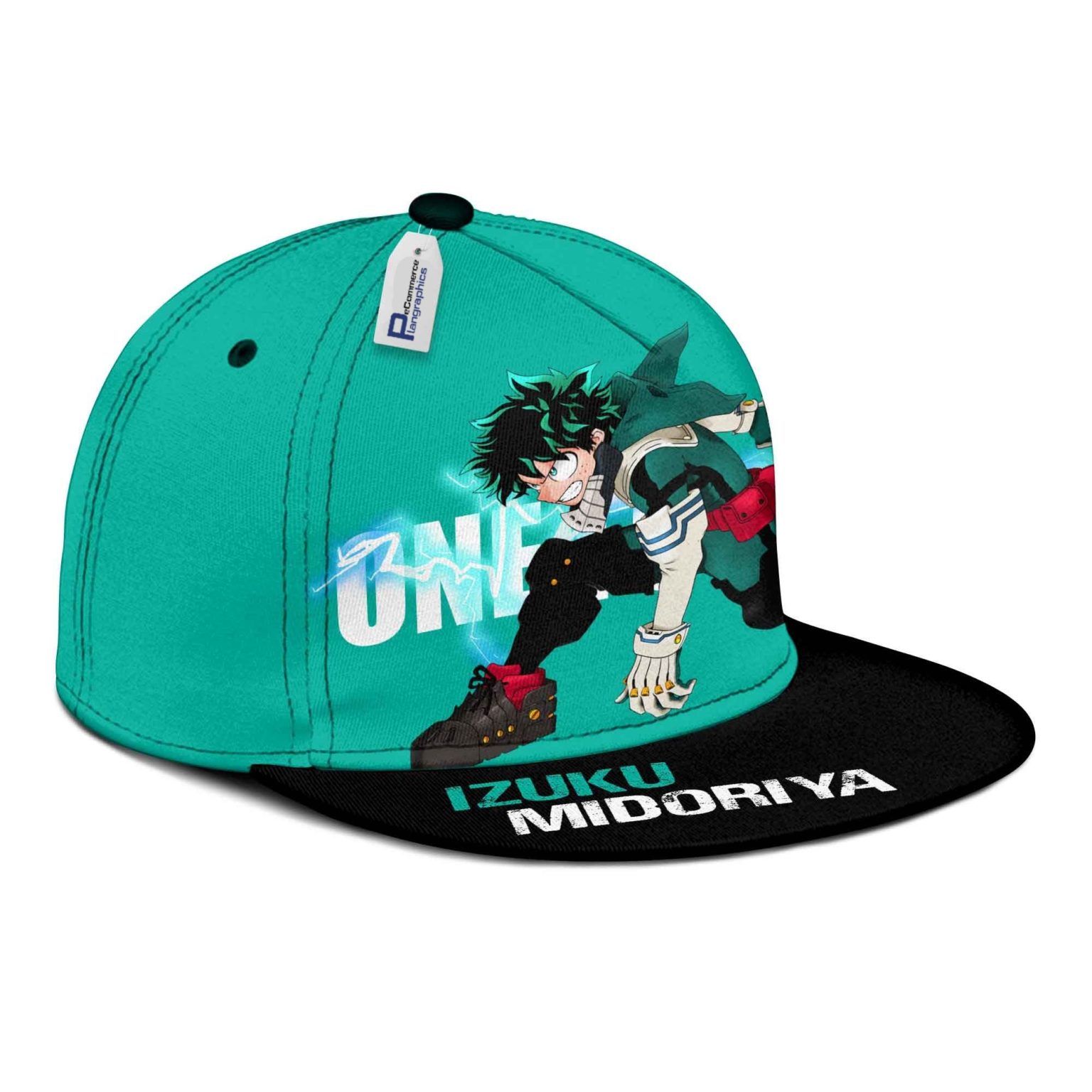 Deku Hat Cap One For All My Hero Academia Anime Snapback Hat ...