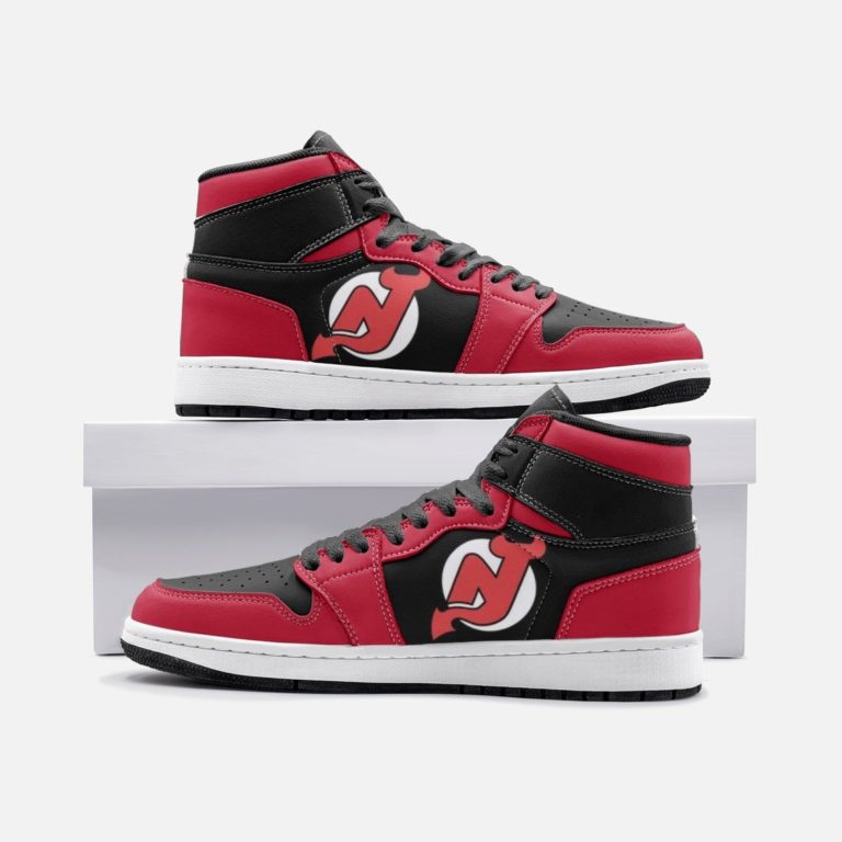 New Jersey Devils Jordan 1 Shoes - Custom New Jersey Devils Sneakers ...
