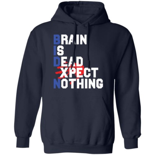 Biden Brain is dead expect nothing shirt (sku: robin-i04n-nn66-nv30n428 ...
