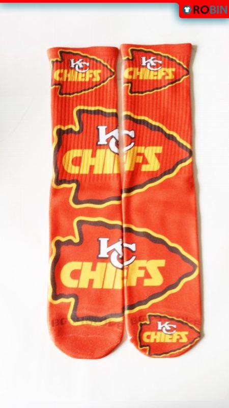 Kansas City Chiefs socks - RobinPlaceFabrics