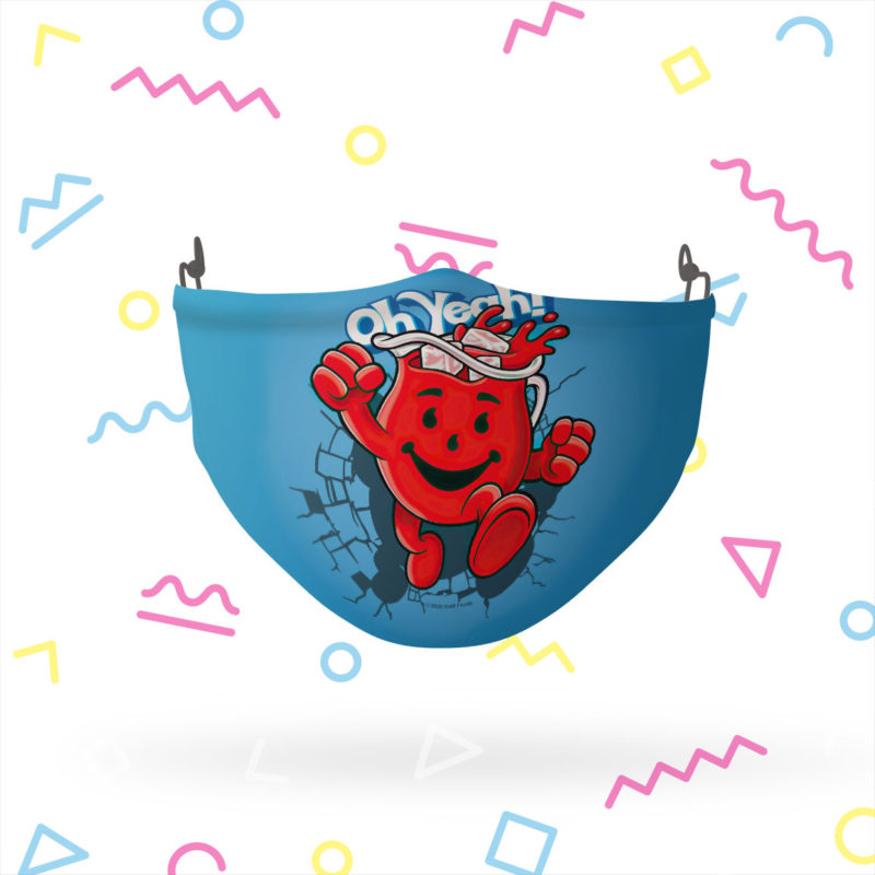 Kool-Aid Man Breakthrough Face Mask - RobinPlaceFabrics