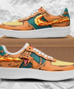 Pokemon Charizard Air Sneakers Custom Anime Shoes - RobinPlaceFabrics