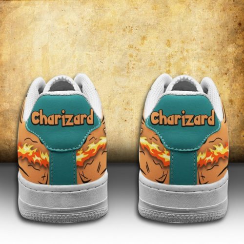 Pokemon Charizard Air Sneakers Custom Anime Shoes - RobinPlaceFabrics