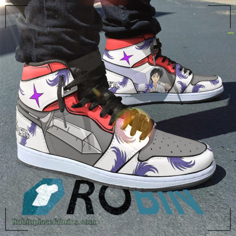 Bankotsu Shoes Custom InuYasha Anime Boot Sneakers - RobinPlaceFabrics