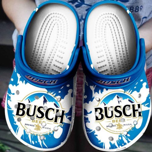 Busch Beer Clog Shoes For Mens And Womens- Crocs Shoes - RobinPlaceFabrics