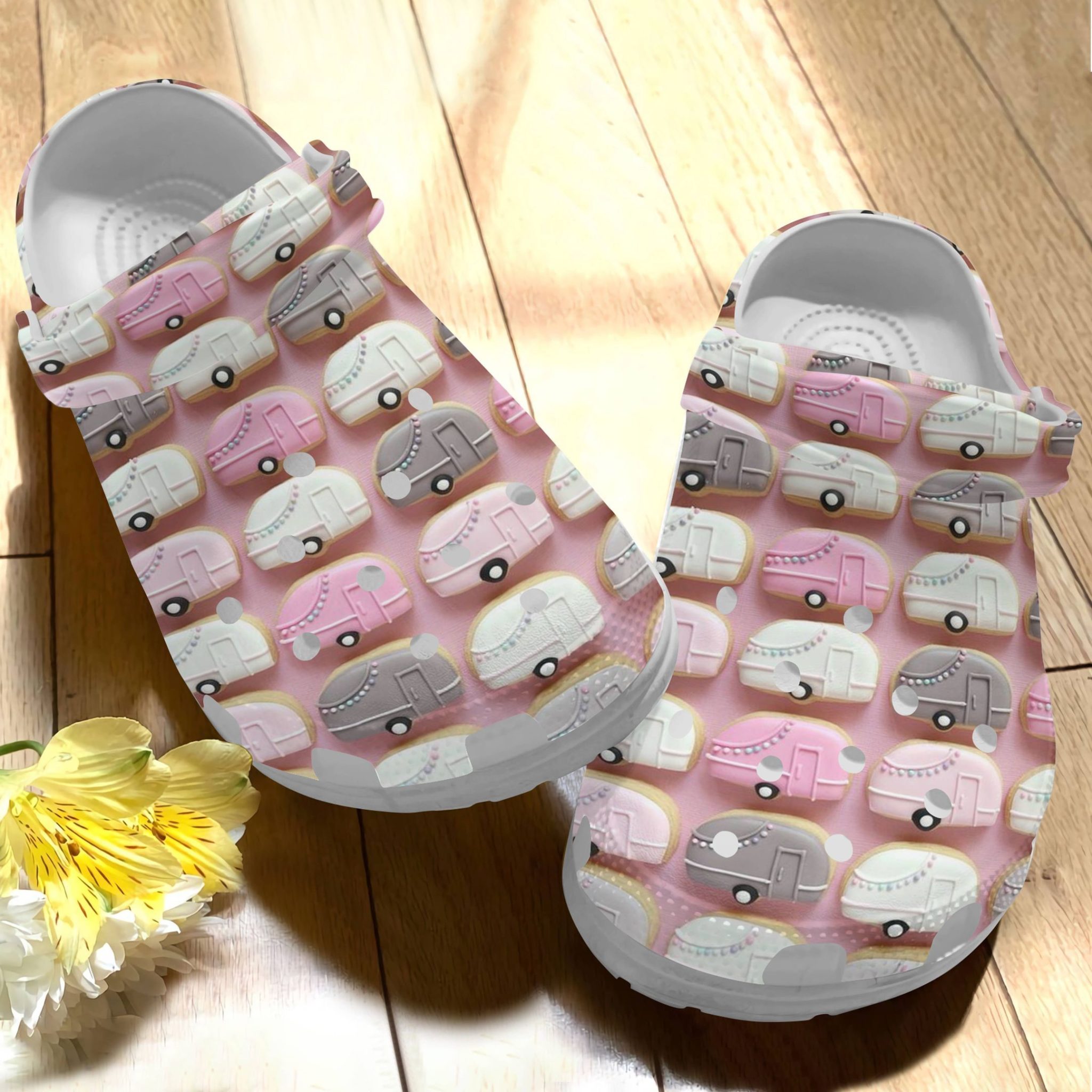 Camping Clog Cozy Camper 5 Colors Crocs Crocband Clog - RobinPlaceFabrics