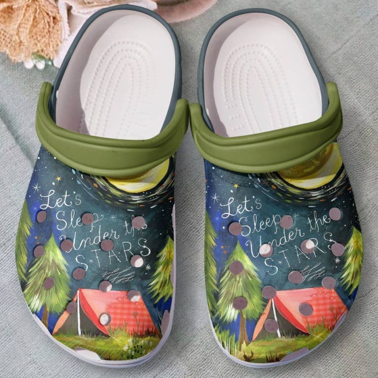 Camping Clog Under The Stars Crocs Crocband Clog - RobinPlaceFabrics