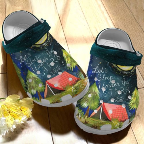 Camping Clog Under The Stars Crocs Crocband Clog - RobinPlaceFabrics