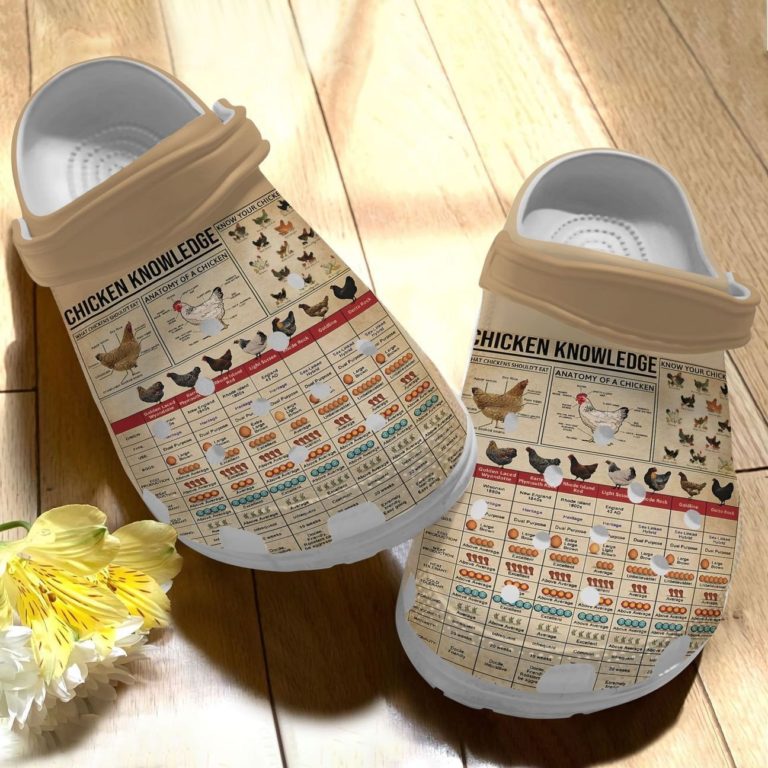 Chicken Clog Custom Fashion Style Comfortable Kid Print 3D Chicken ...