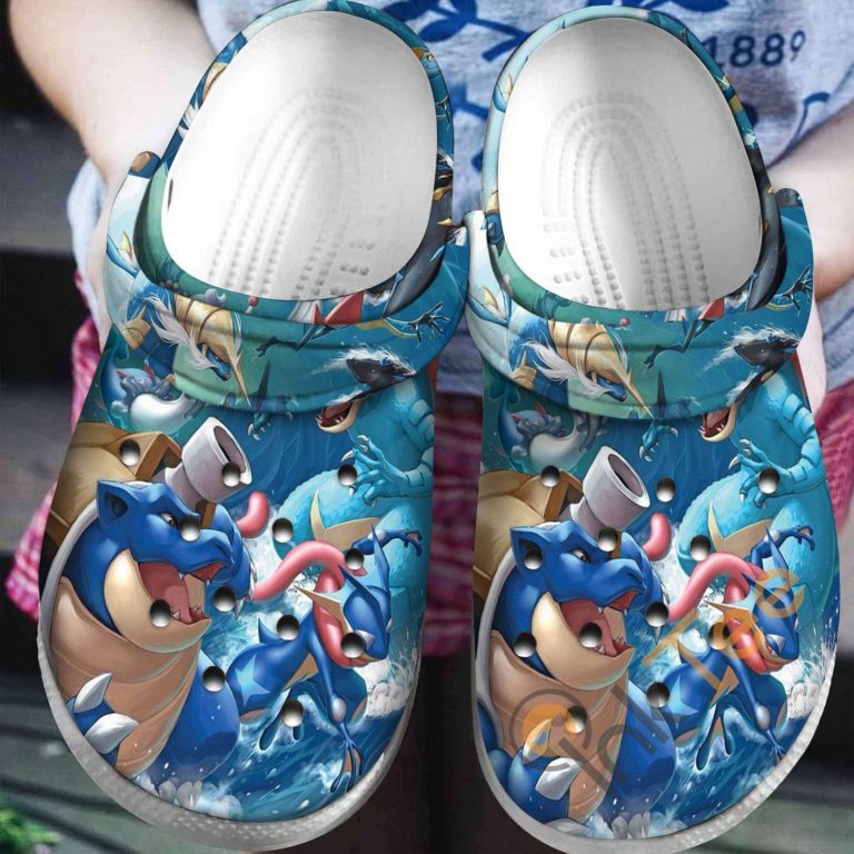 Drake Tsu Pokemon Anime Clog Crocs Shoes - RobinPlaceFabrics