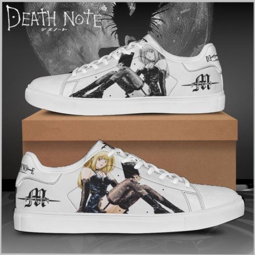 Misa Amane Death Note Low top Leather Stan Smith Shoes, Custom Sneaker ...