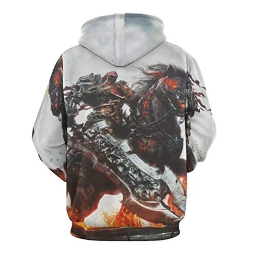 Darksiders Hoodie Shirts - Genesis 3D Print Hooded - RobinPlaceFabrics