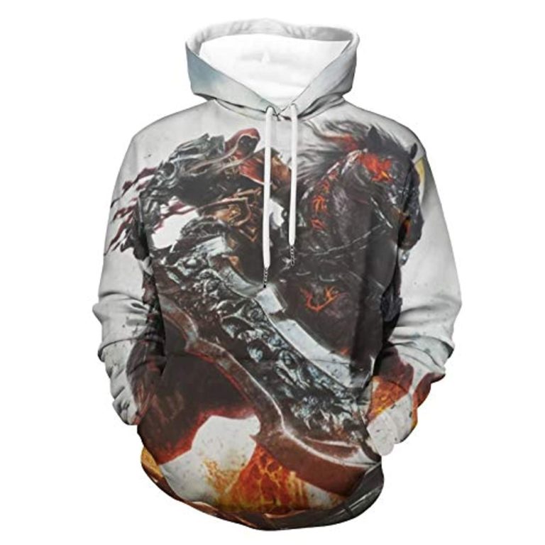 Darksiders Hoodie Shirts - Genesis 3D Print Hooded - RobinPlaceFabrics