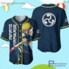 Minato Namikaze Baseball Jersey Shirt Naruto Anime AOP Clothes ...