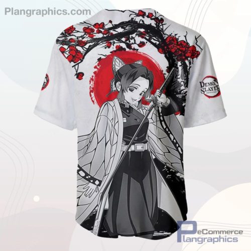 Shinobu Kocho Baseball Jersey Shirt Kimetsu Anime Merch Clothes Japan ...