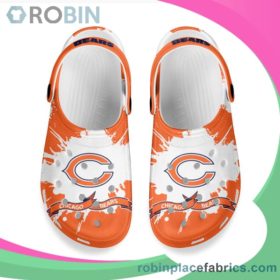 Crocs Crocband Clog Chicago Bears Orange & White - RobinPlaceFabrics