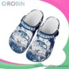 Crocs Crocband Clog Seattle Seahawks Blue Grunge - RobinPlaceFabrics