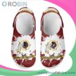 Crocs Crocband Clog Washington Football Team Red & White ...