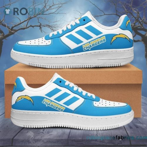 Los Angeles Chargers Air Force 1 AF1 Sneaker - NAF Shoes ...