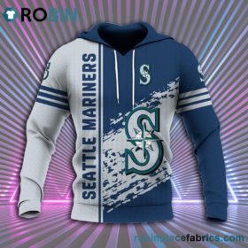 Seattle Mariners All Over Print 3D Hoodie Quarter Style - MLB ...