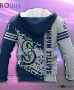 Seattle Mariners All Over Print 3D Hoodie Quarter Style - MLB ...