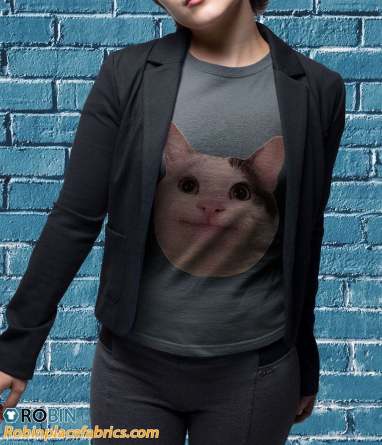 Beluga Cat Shirt - RobinPlaceFabrics