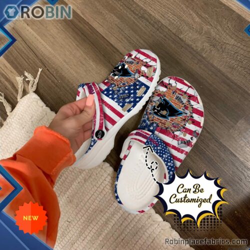 Football Crocs - Personalized Buffalo Bills Star Flag Clog Shoes ...