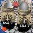 Football Crocs - Personalized New Orleans Saints Half Tone Drip Flannel ...