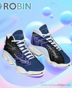 Lockheed Martin Logo Air Jordan 13 Shoes Sneakers - RobinPlaceFabrics