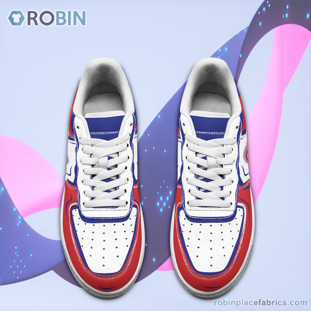 Montreal Canadiens Air Sneakers Custom NAF Shoes RobinPlaceFabrics