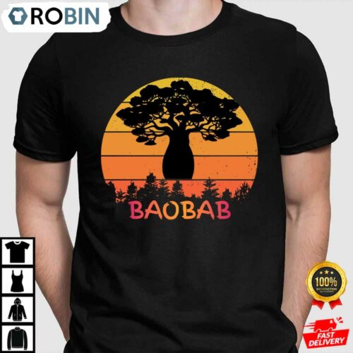 Sunset Baobab Shirt - RobinPlaceFabrics