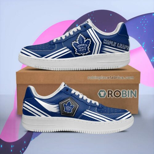 Toronto Maple Leafs Air Shoes Custom NAF Sneakers - RobinPlaceFabrics