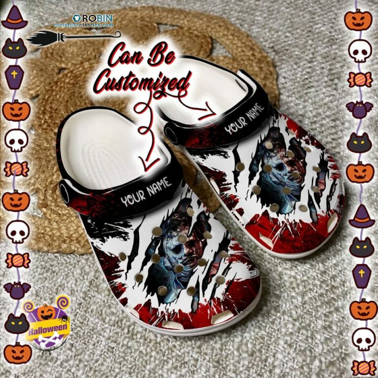 Halloween Clogs - Personalized Los Angeles Dodgers Friday the 13th ...