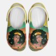 Afro Queen Black Girl African American Crocs Classic Clogs Shoes ...