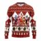 Power Ranger Red Ugly Christmas Sweatshirt - RobinPlaceFabrics