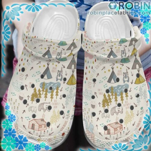 Life Beach Ocean 3D Crocs Clog Shoes - RobinPlaceFabrics