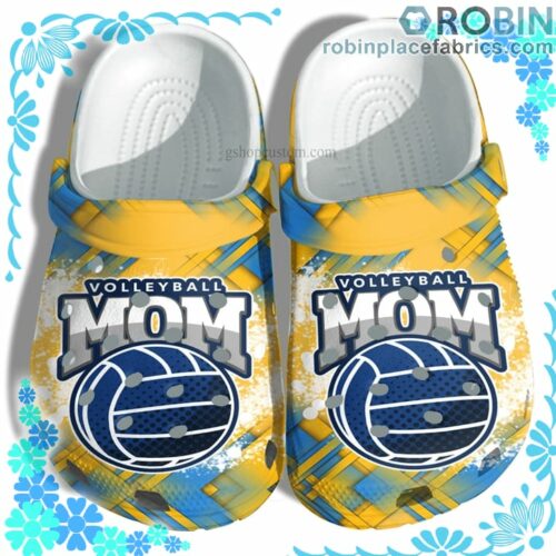 Volleyball Mom Crocs Clog Shoes - RobinPlaceFabrics