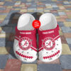 Custom Alabama Crimson Tide NCAA Crocs - RobinPlaceFabrics